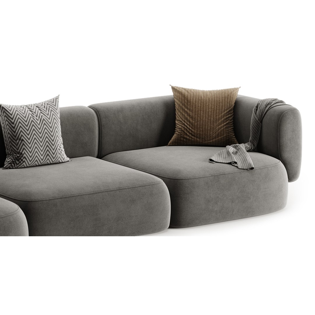 Hug Modular Sofa Model - TurboSquid 2106780