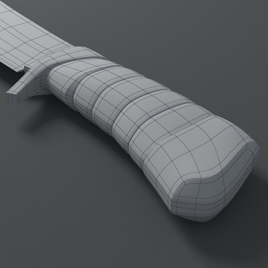 Knife model - TurboSquid 1512752