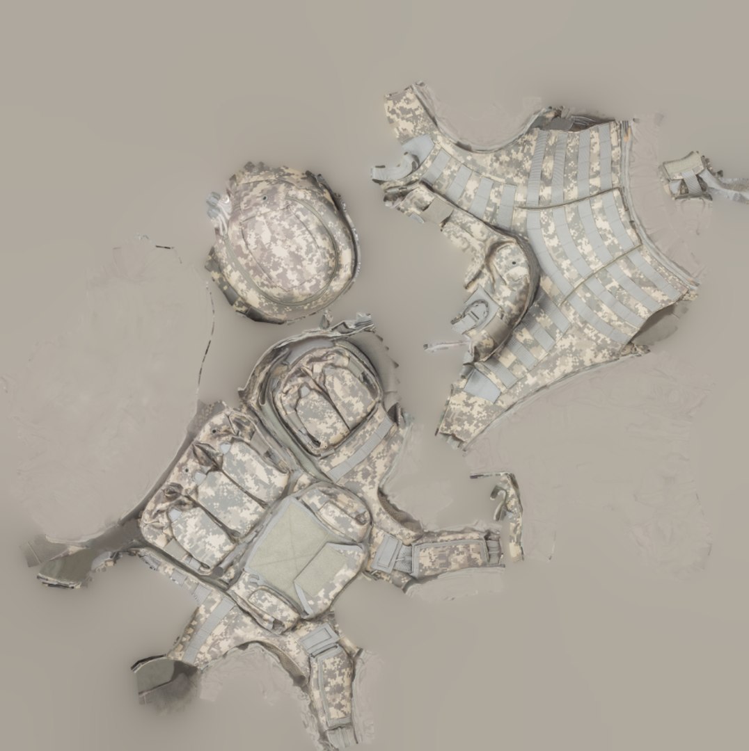 3D Equipped Military Body Armor Model - TurboSquid 1471152