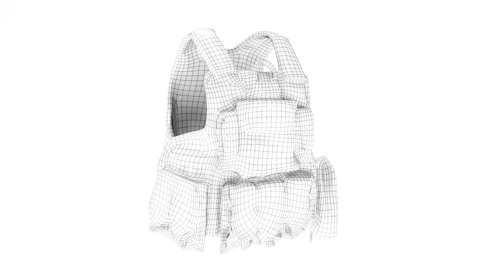 3D Equipped Military Body Armor Model - TurboSquid 1471152