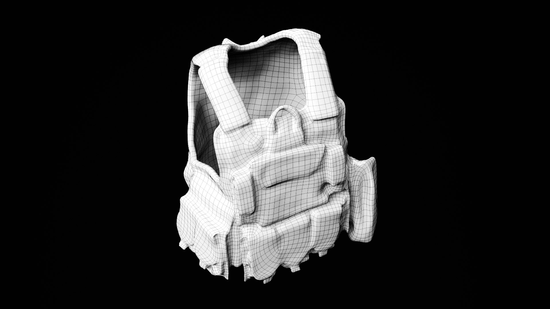 3D Equipped Military Body Armor Model - TurboSquid 1471152