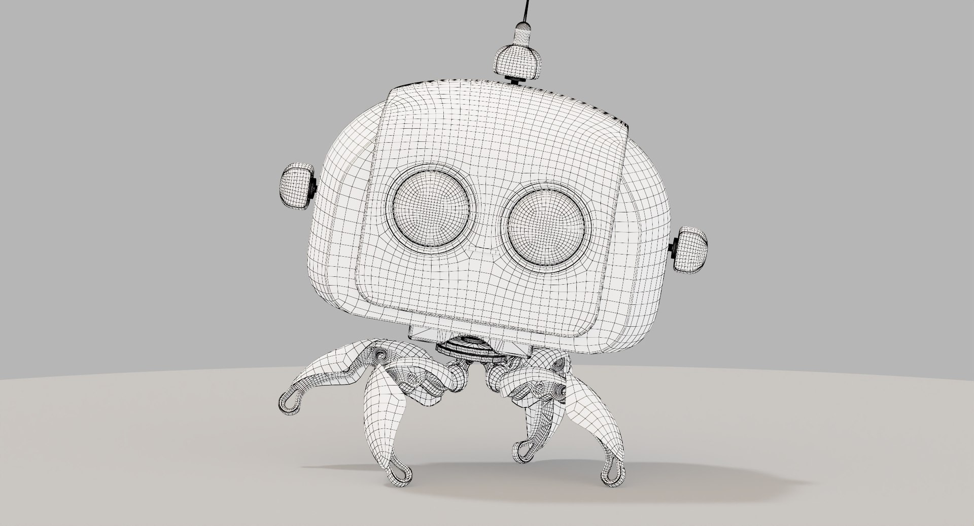 Cute Robot 3D model - TurboSquid 1953169