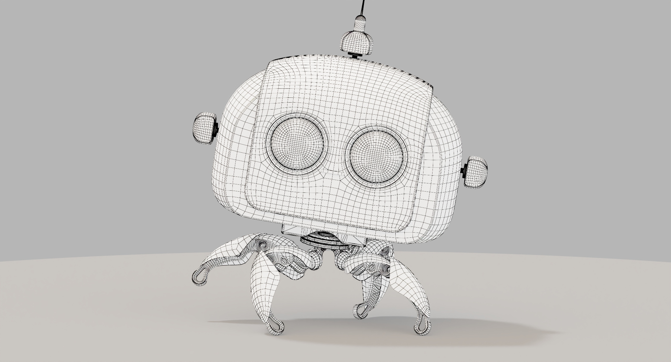 Cute Robot 3D model - TurboSquid 1953169