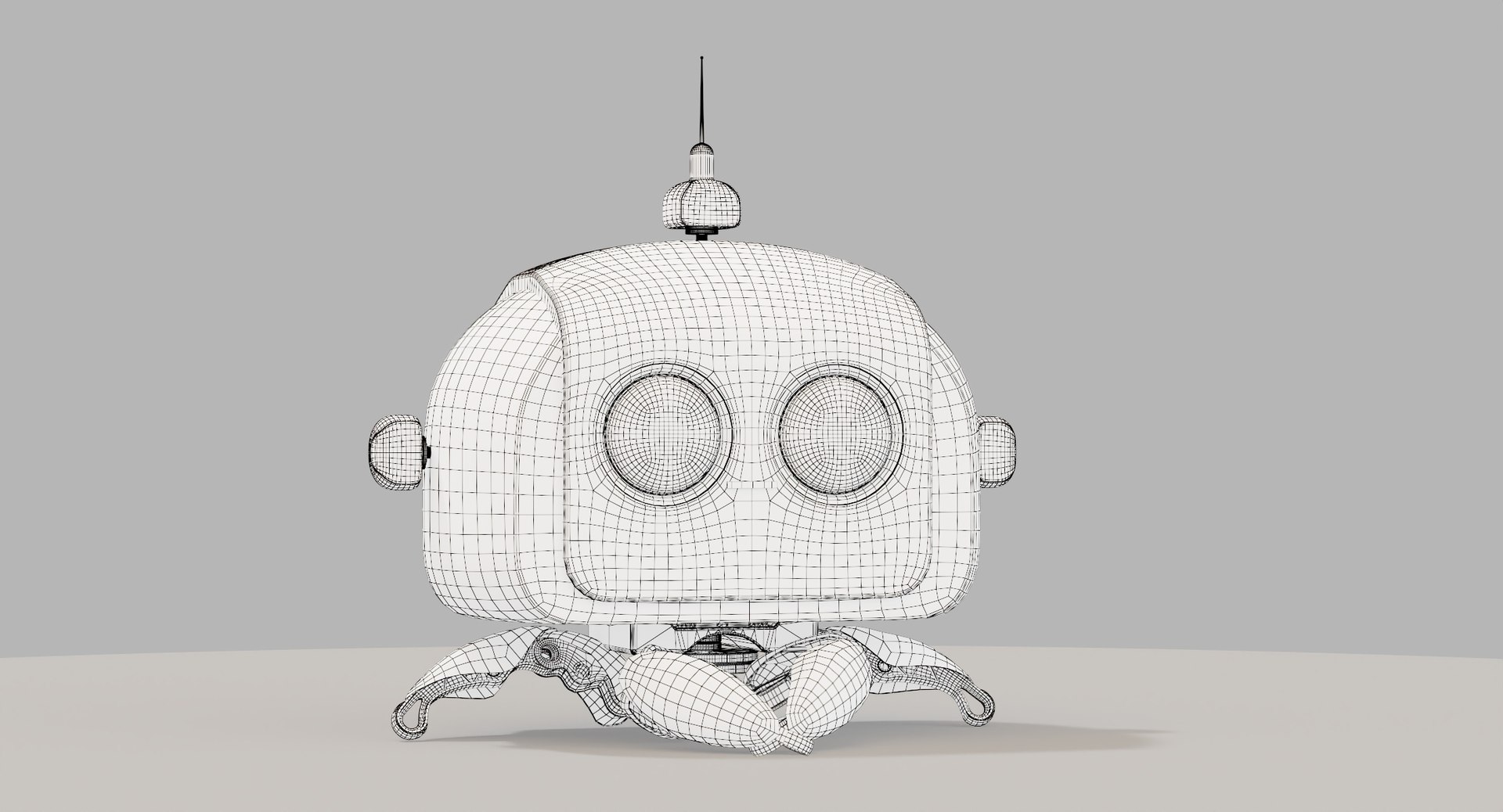 Cute Robot 3D model - TurboSquid 1953169