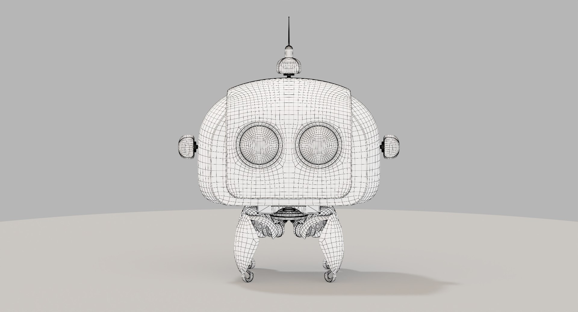 Cute Robot 3D model - TurboSquid 1953169