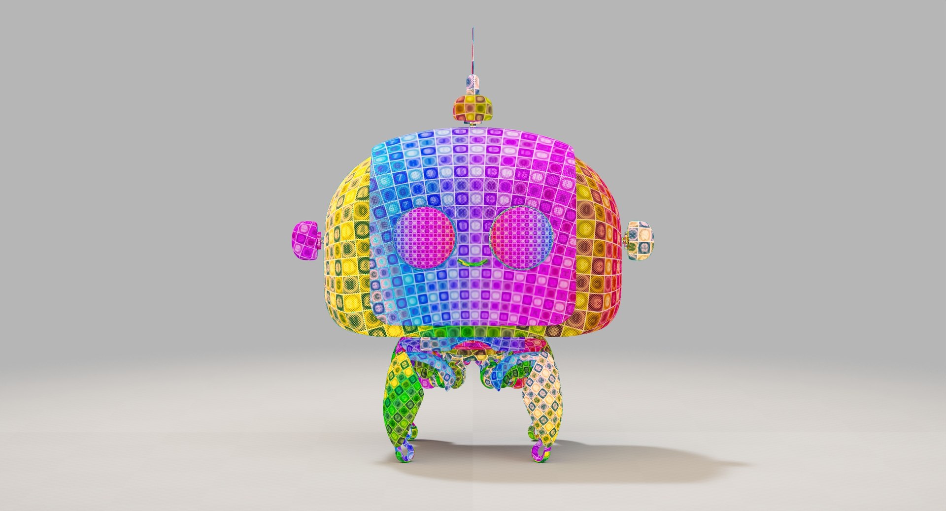 Cute Robot 3D model - TurboSquid 1953169