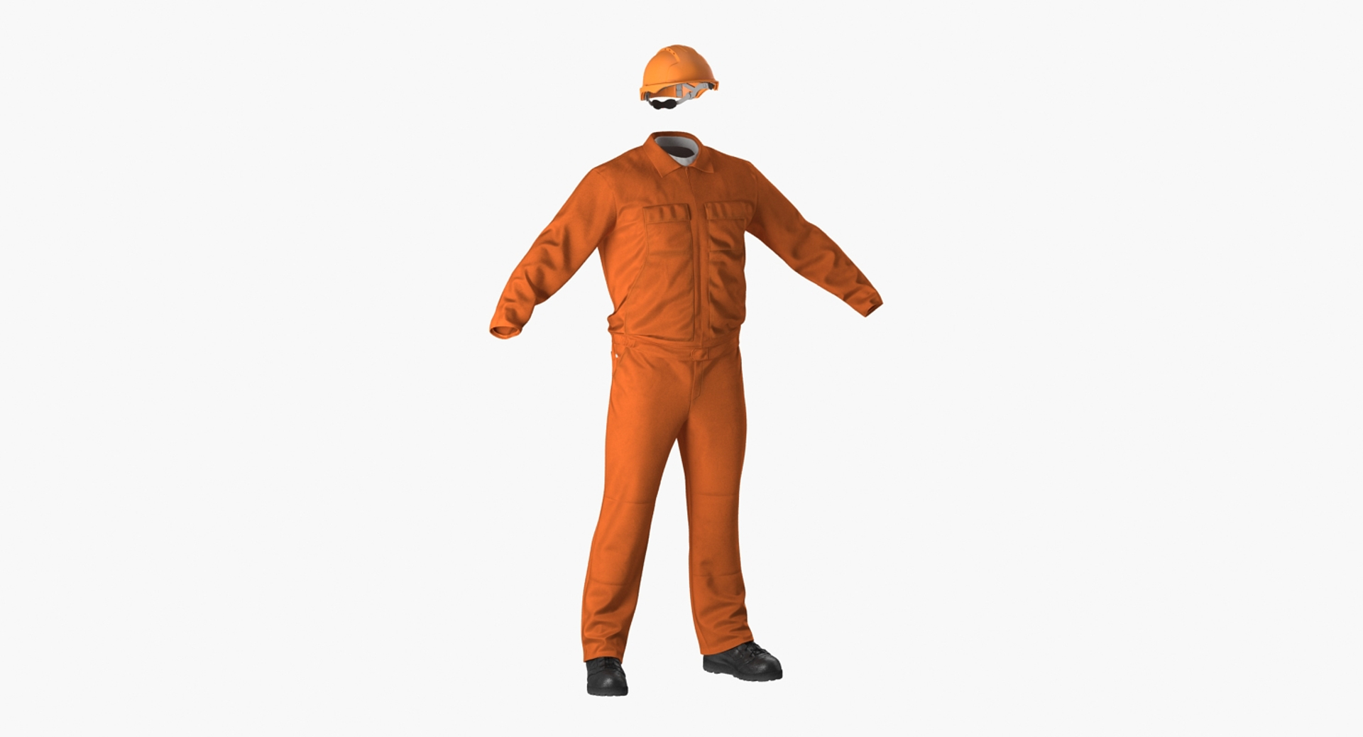 3d Factory Work Wear Overalls