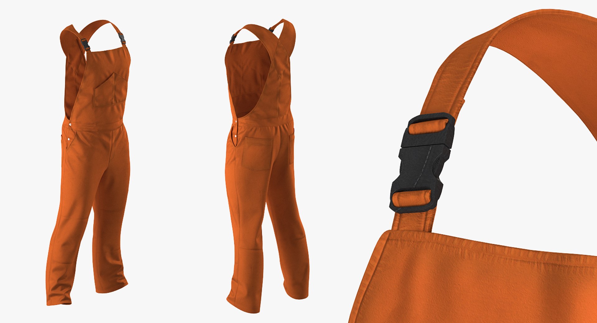 3d factory work wear overalls