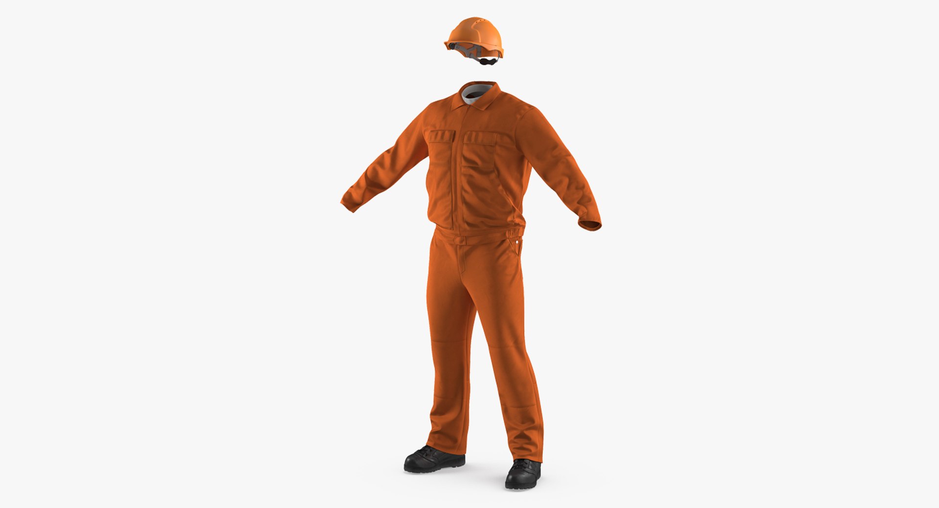 3d factory work wear overalls