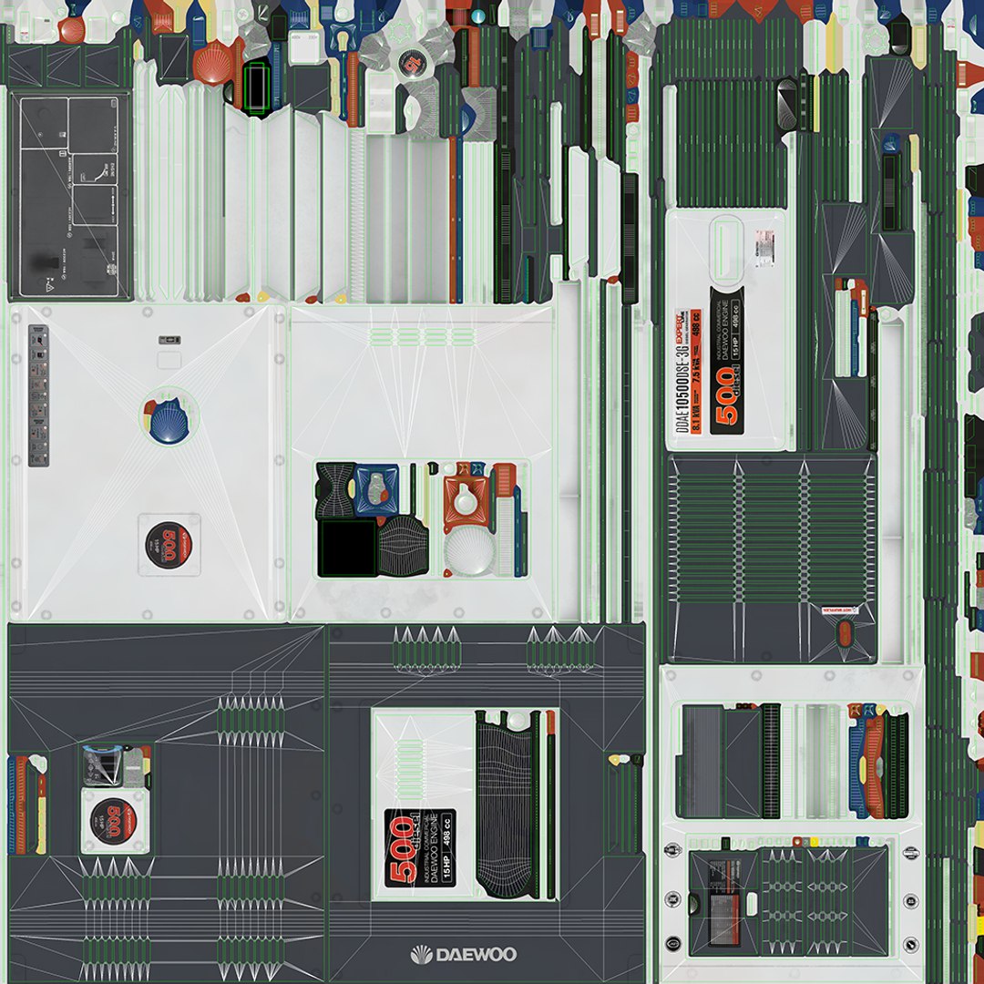 Electrical Generator Model - TurboSquid 2313284