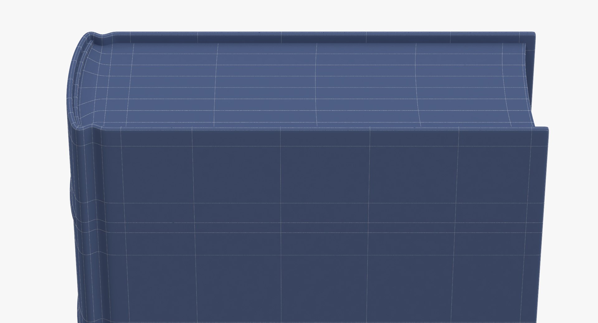 3d classic book 05 standing model