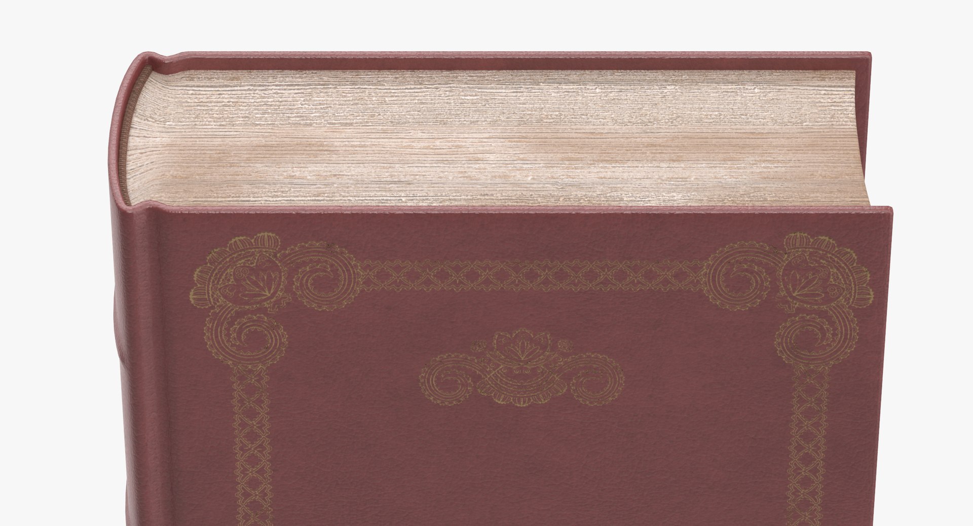 3d classic book 05 standing model