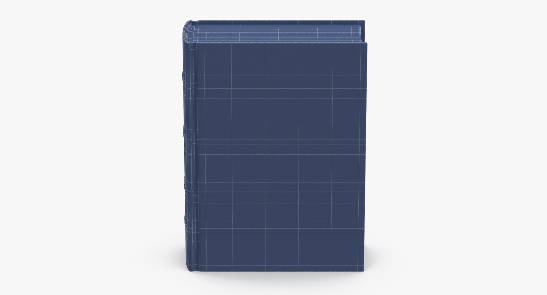 3d classic book 05 standing model