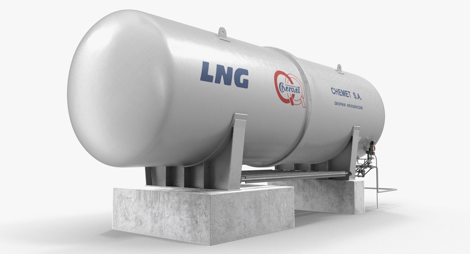 3D lng cryogenic storage tanks - TurboSquid 1280666