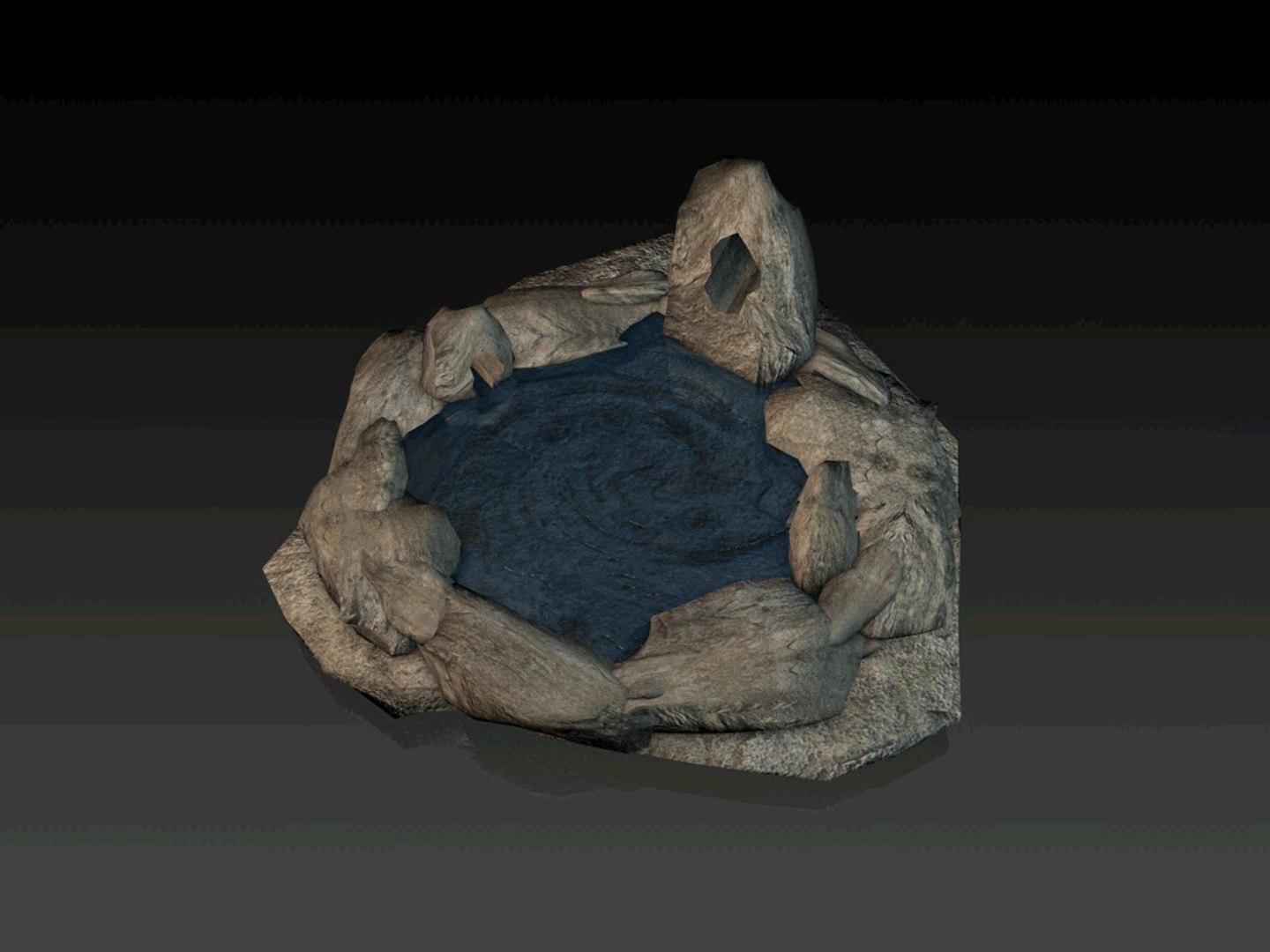 3D Fantasy Natural Spring - TurboSquid 1239317