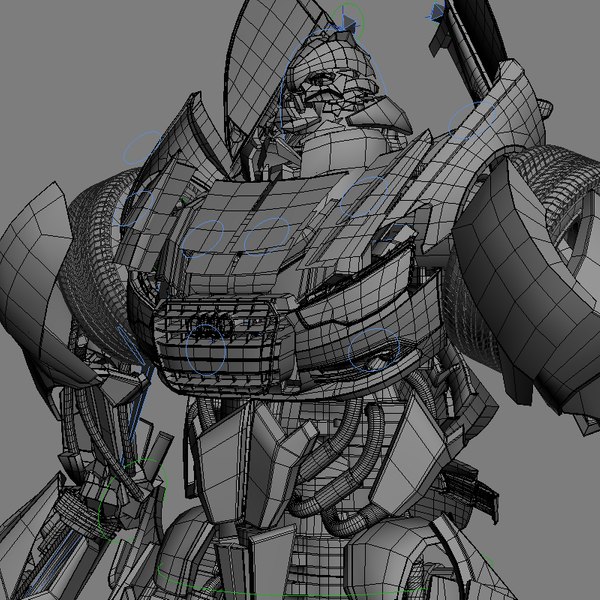 3ds max autobot audi a6