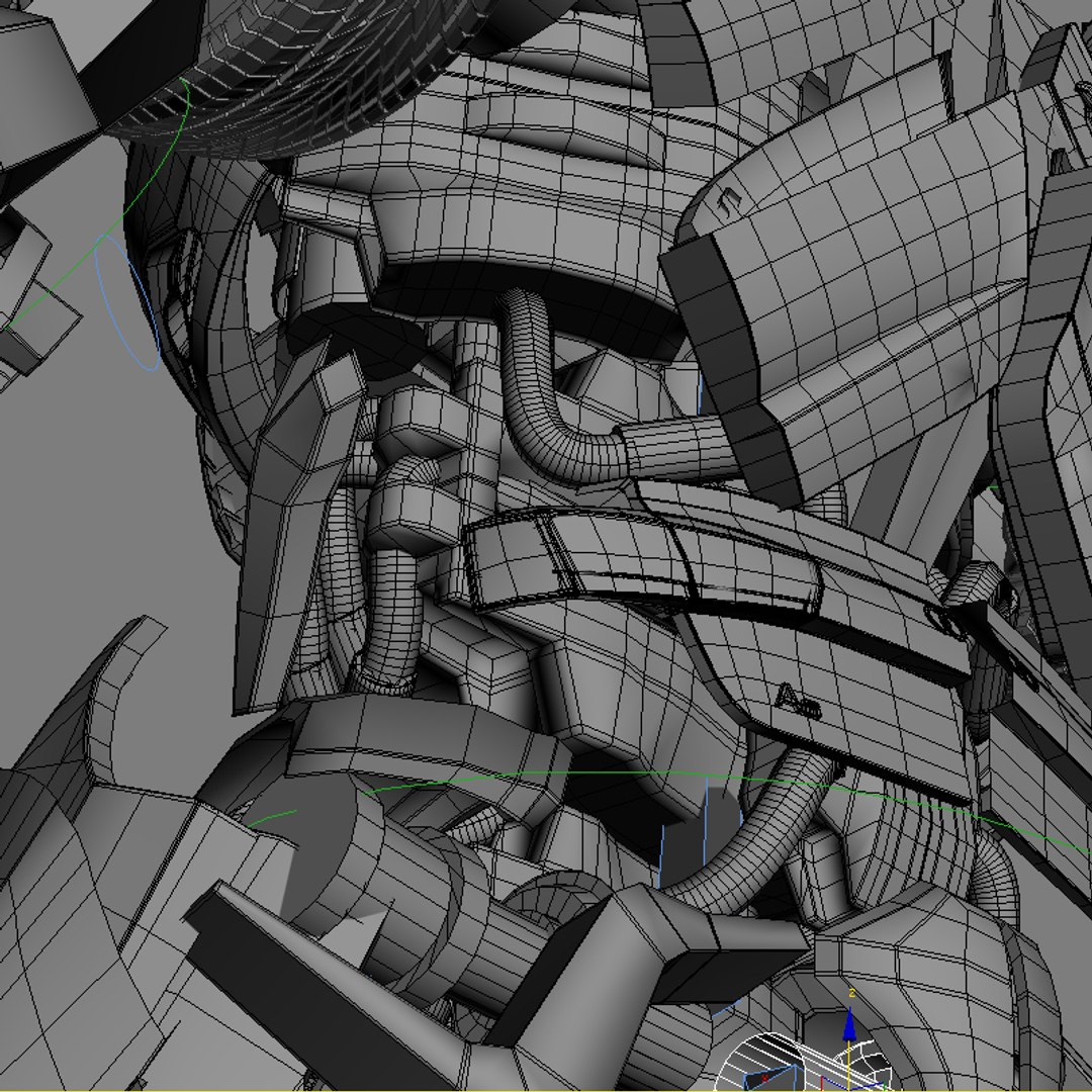 3ds Max Autobot Audi A6