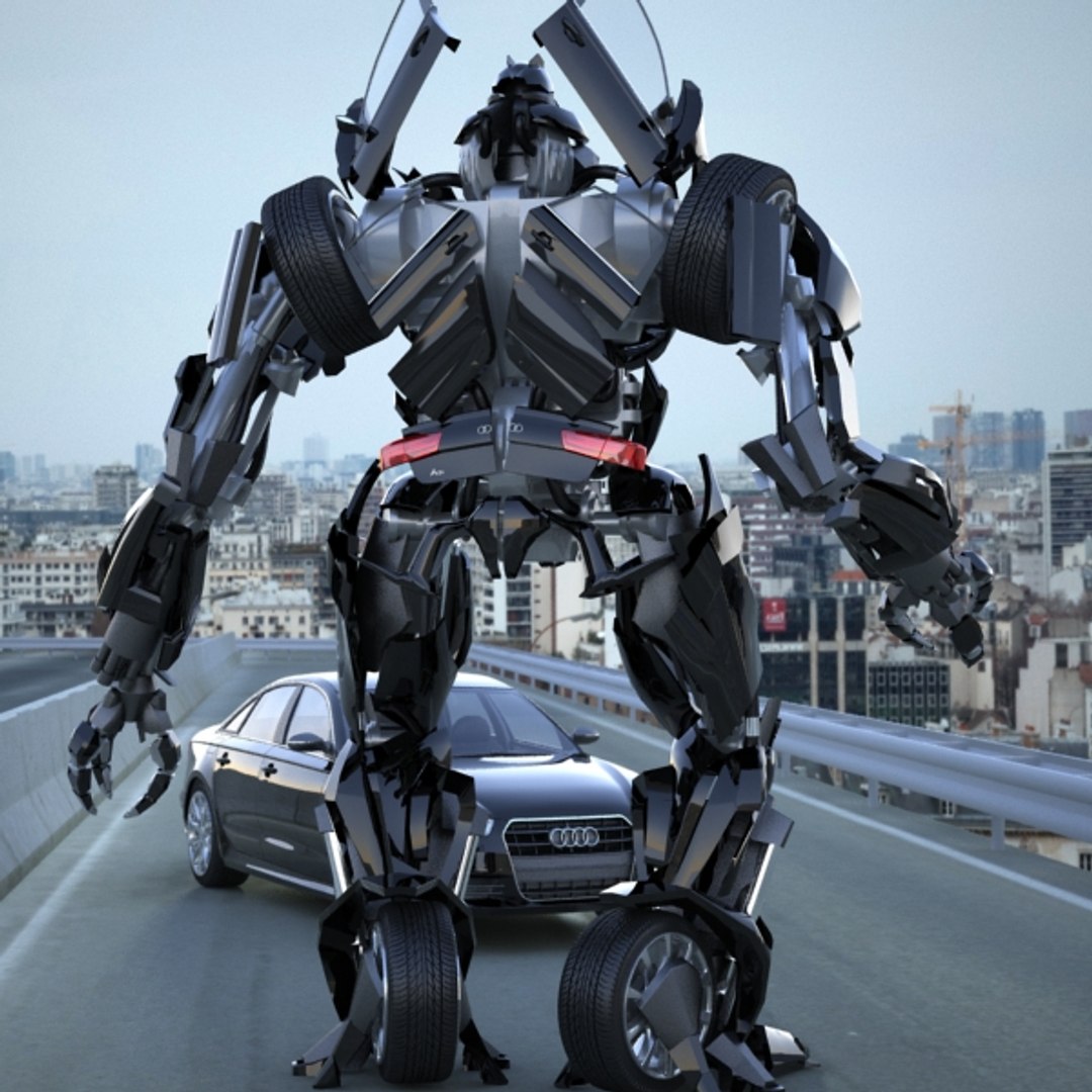 3ds Max Autobot Audi A6