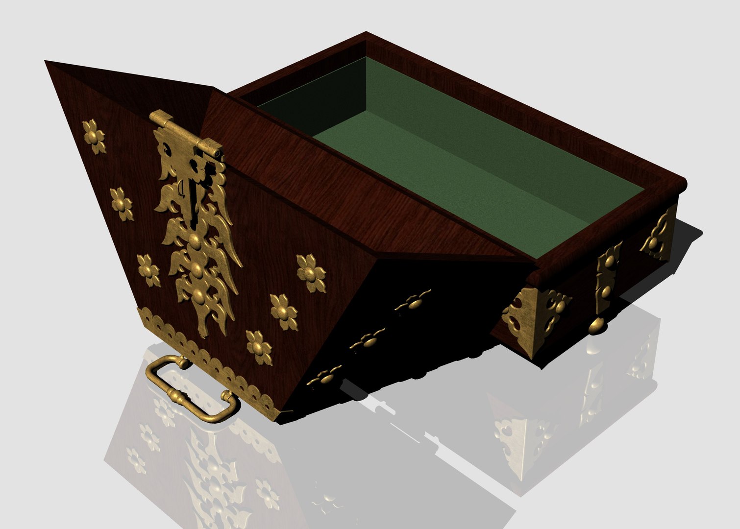Incense Box 3D Model - TurboSquid 1364085