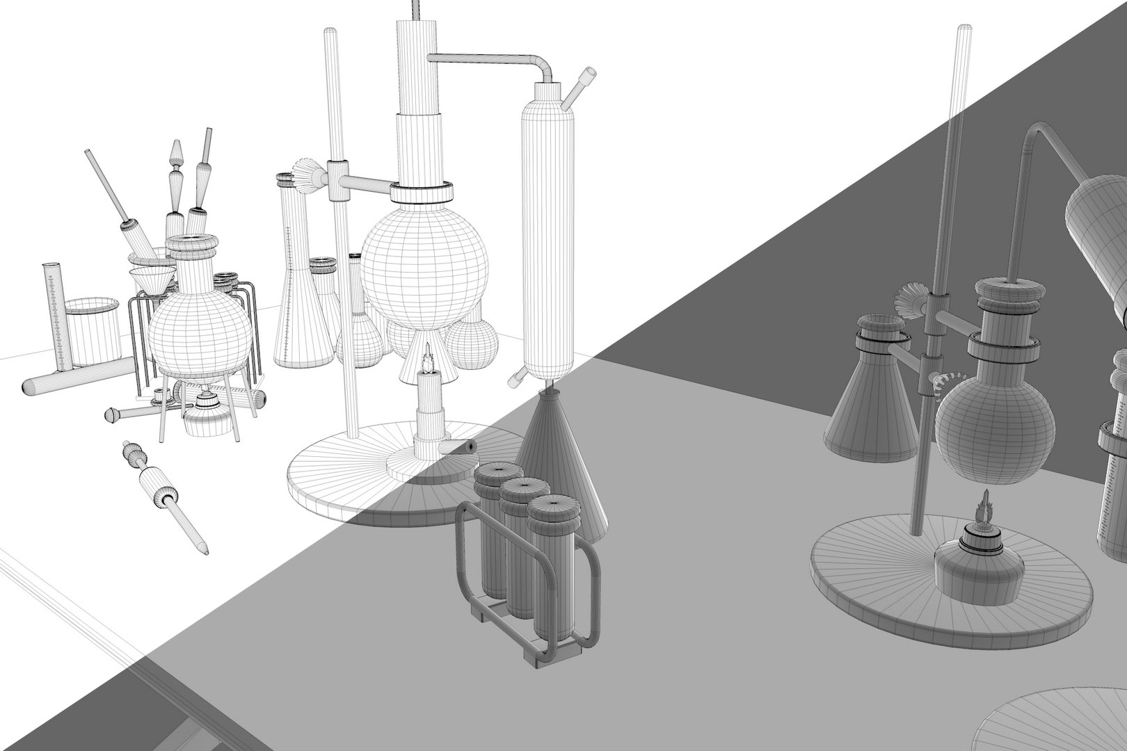 3D Laboratory Tube - TurboSquid 1400917