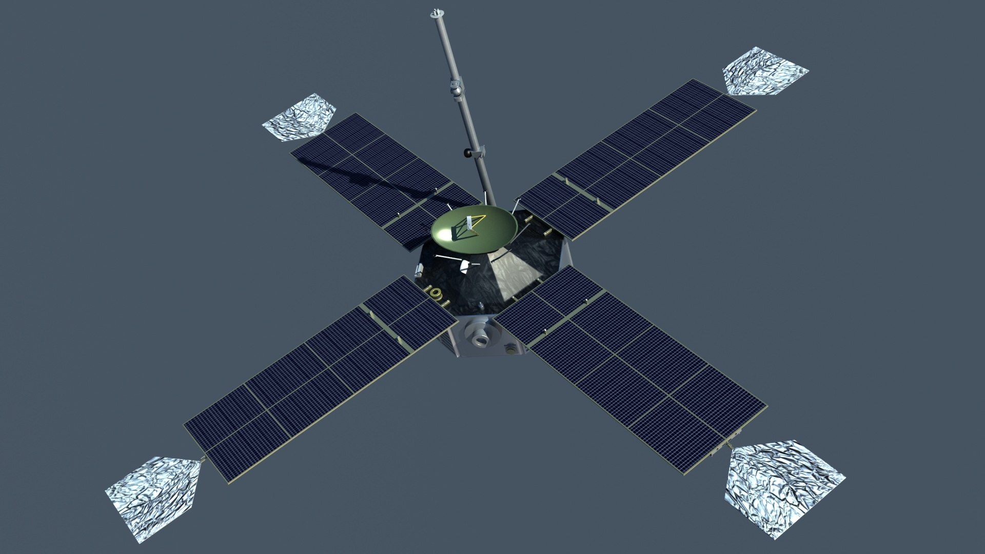Mariner Satellite 3ds