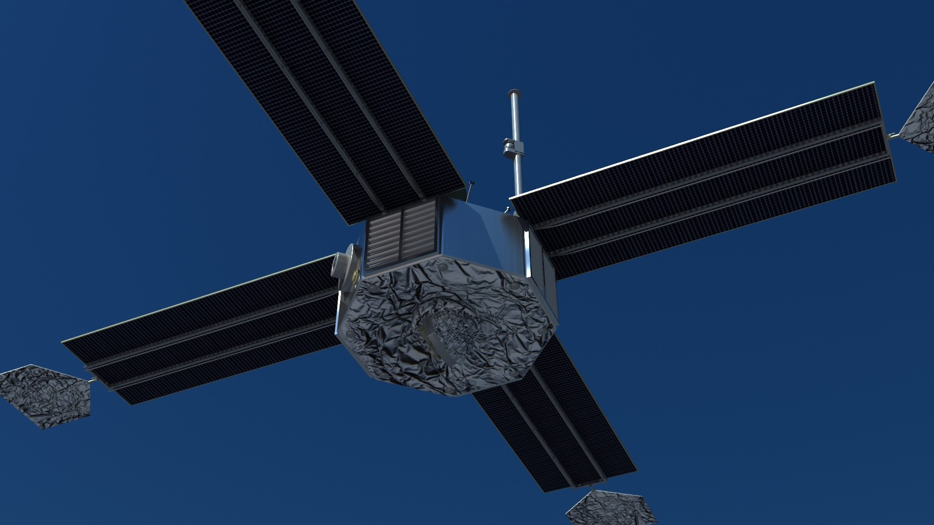 Mariner Satellite 3ds