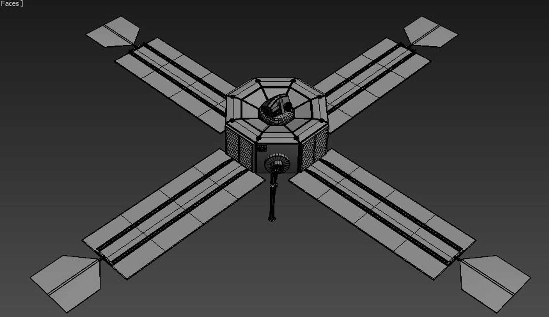 Mariner Satellite 3ds