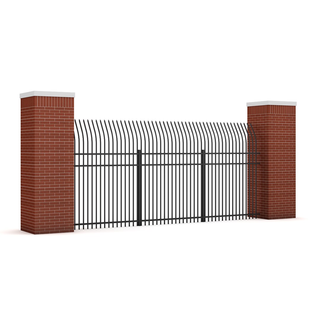 3d Volume 36 Fences Model