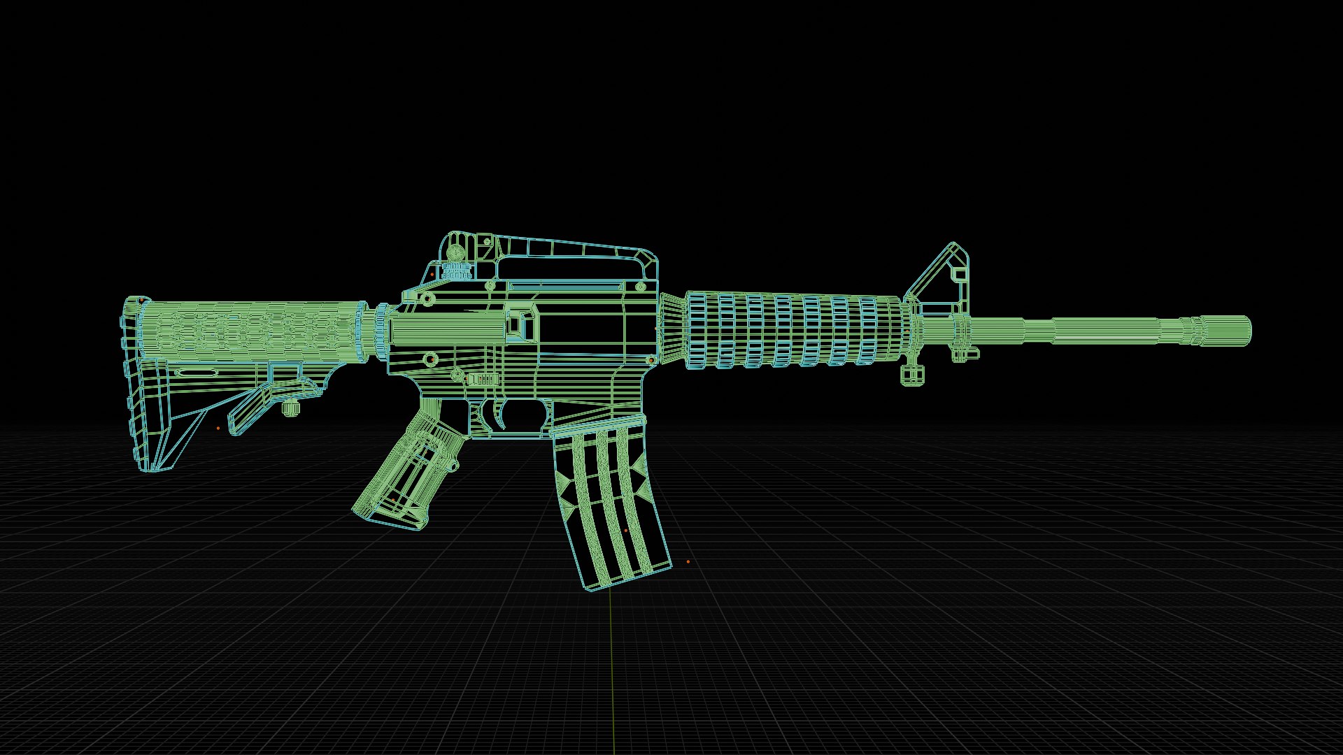 M16 Weapon 3D Model - TurboSquid 2248707