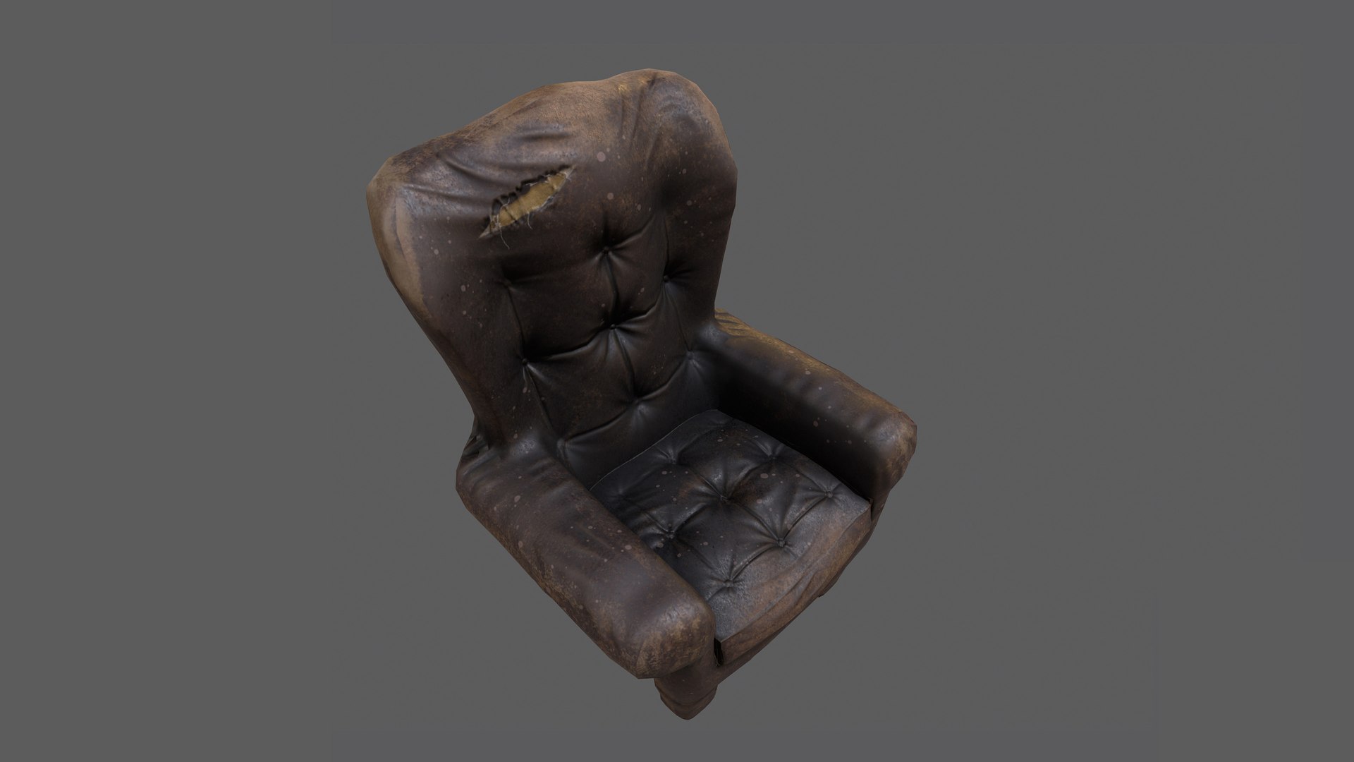 3D Leather Chair Model - TurboSquid 2011817