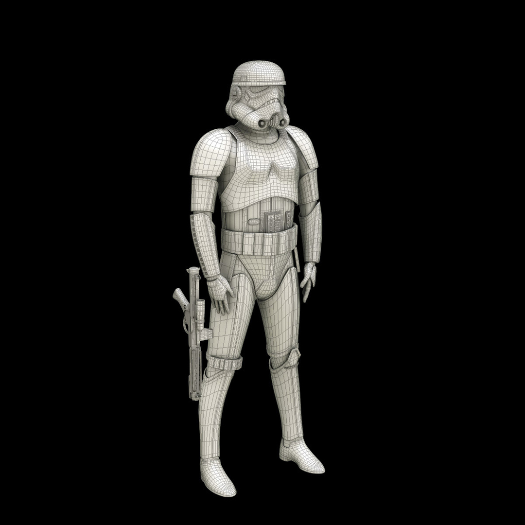Stormtrooper Helmet 3d Model