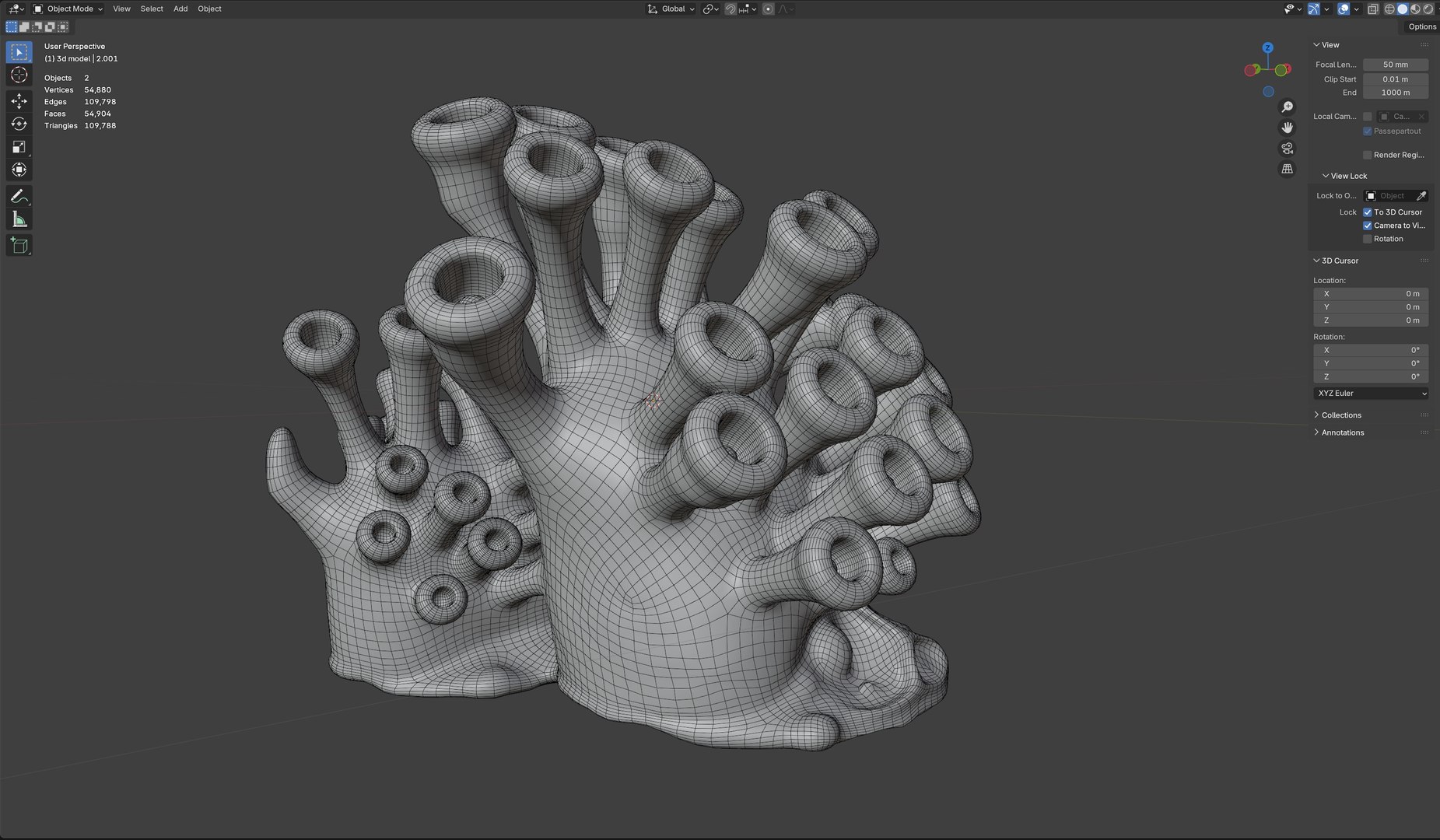 3D Model Coral Reef 02 - TurboSquid 2455759