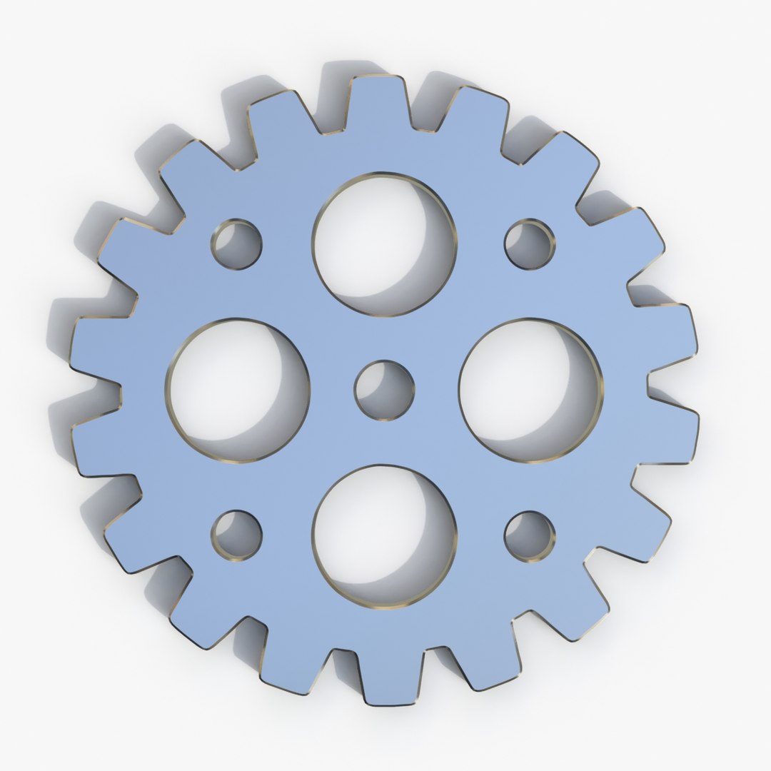 3D gear model - TurboSquid 1200478