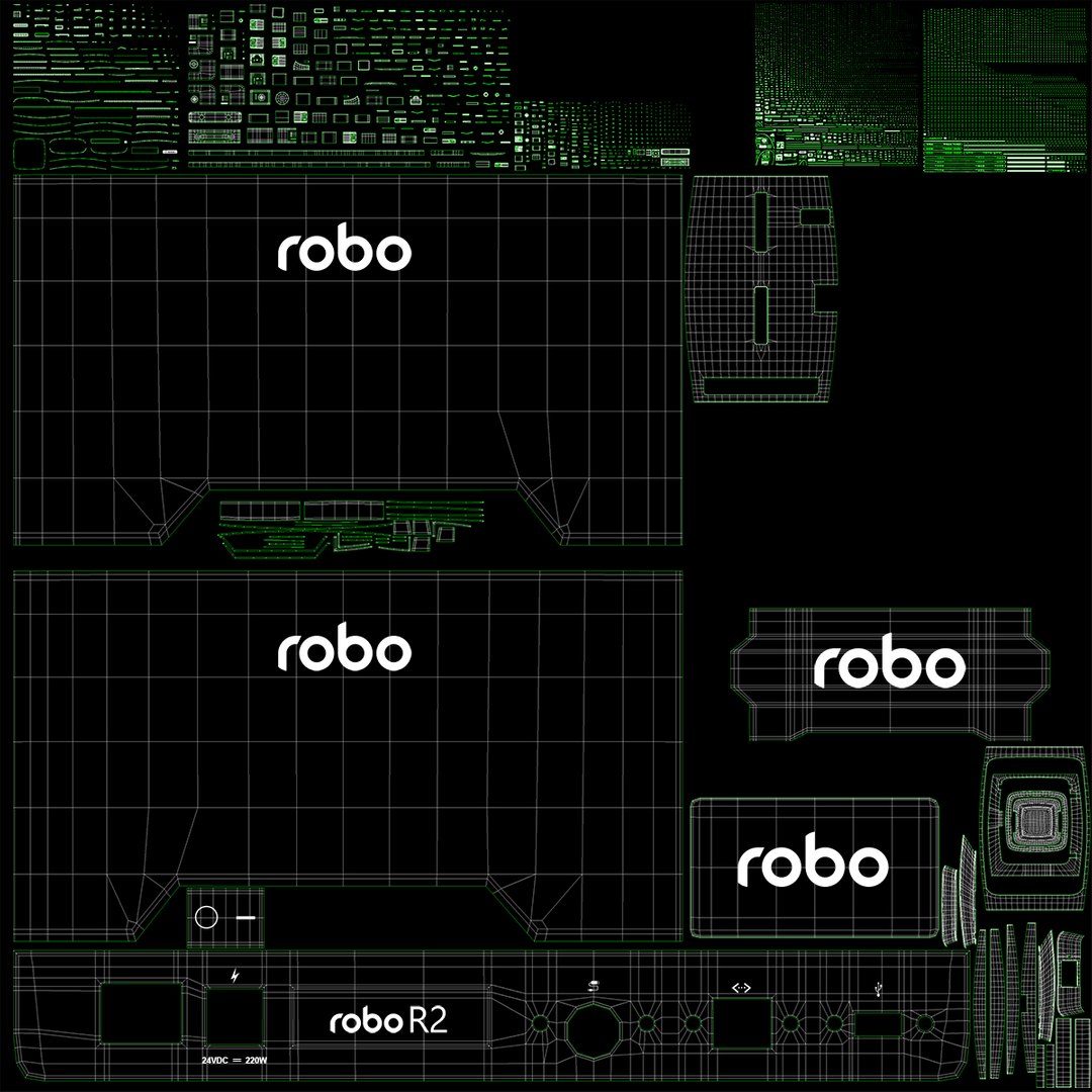 Robo r2 smart 3D model - TurboSquid 1237594