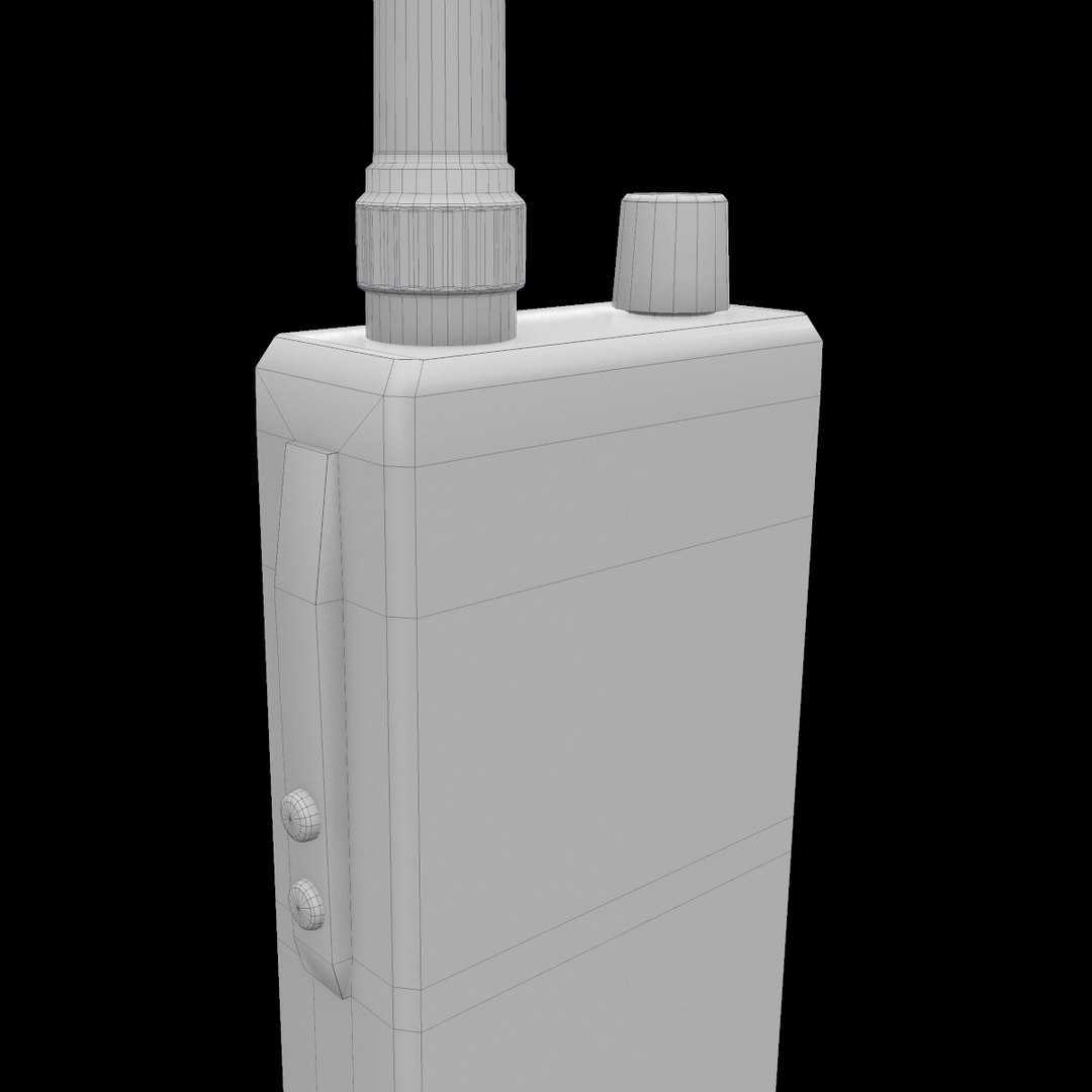 3D Walkie Talkie Model - TurboSquid 1221159