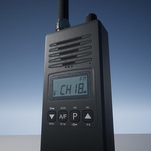 2 Way Radio 3D Models for Download | TurboSquid