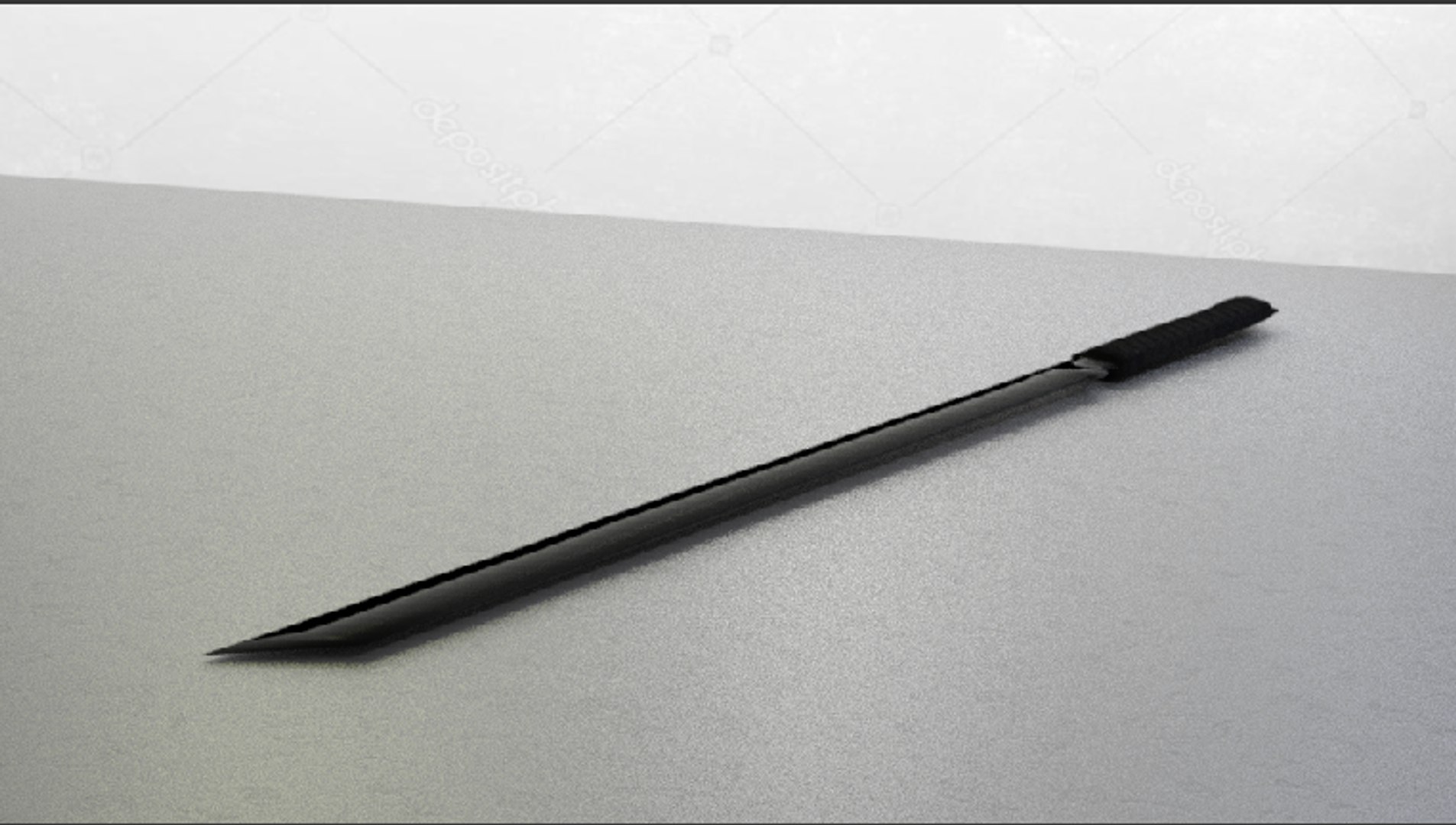 3D Model Ninja Sword - TurboSquid 1240515