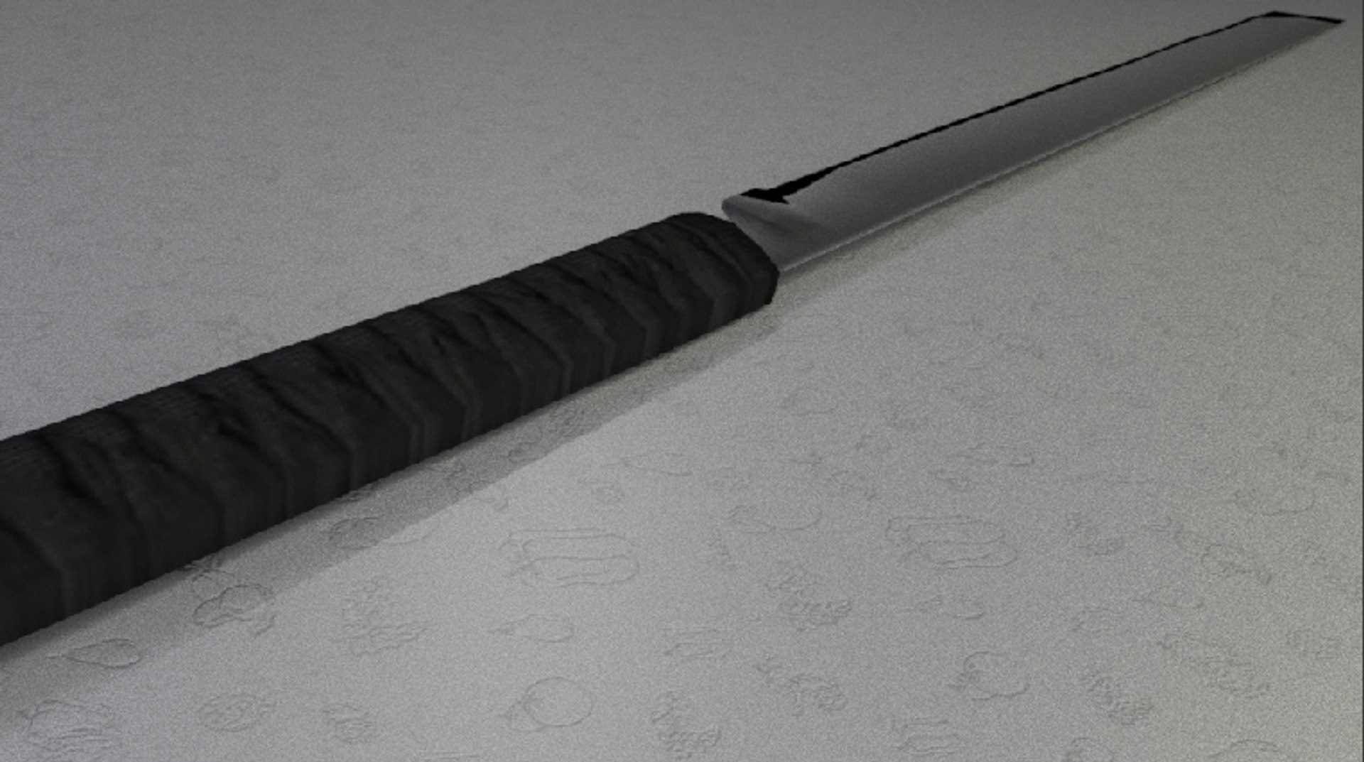 3D Model Ninja Sword - TurboSquid 1240515