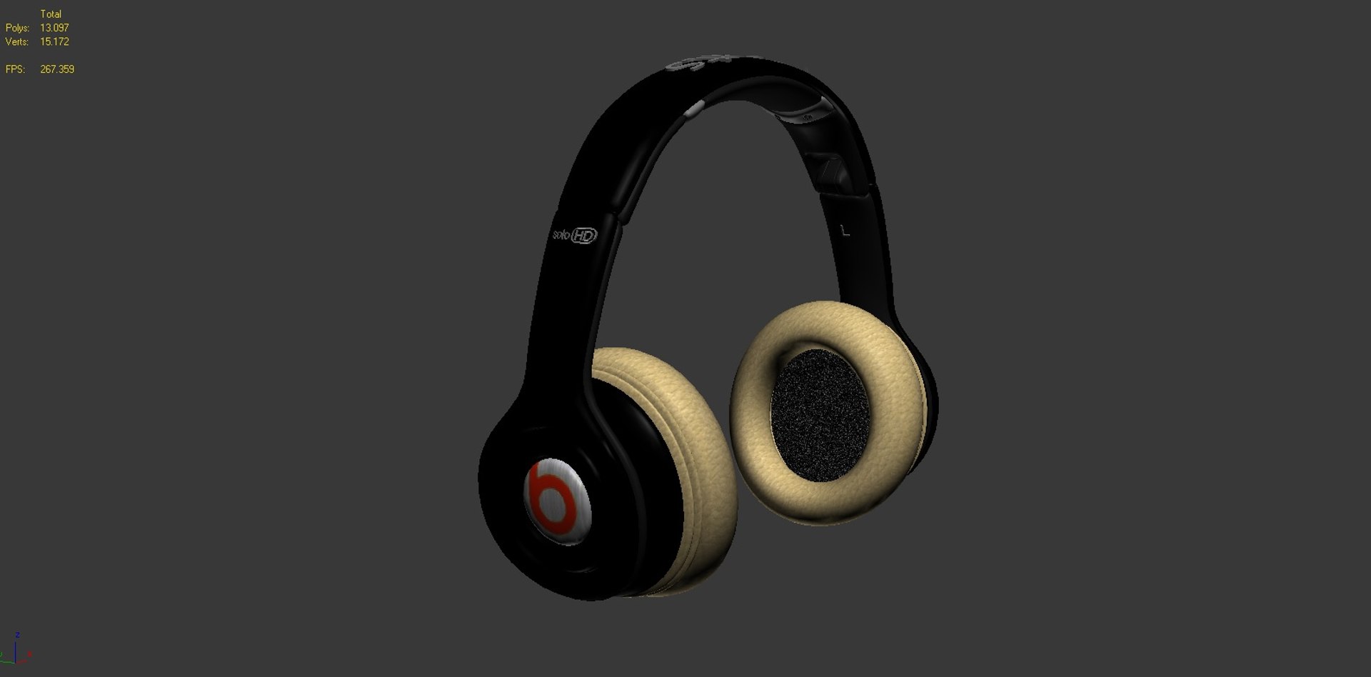 3d Model Beats Solo Hd