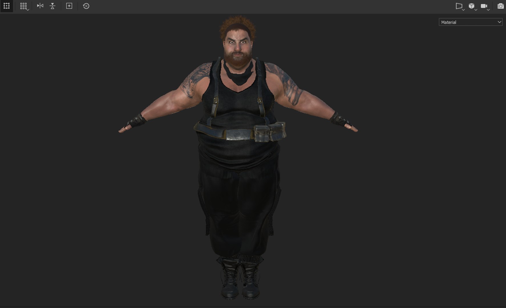 AAA 3D REALISTIC MAN CHARACTER - FAT SHOOTER ACTION HEROES GTA 3D ...