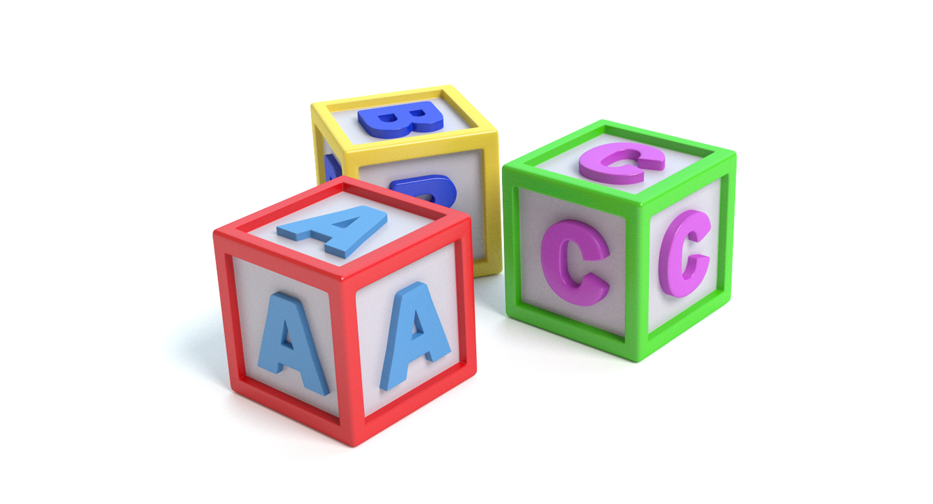 Maya Toy Building Blocks