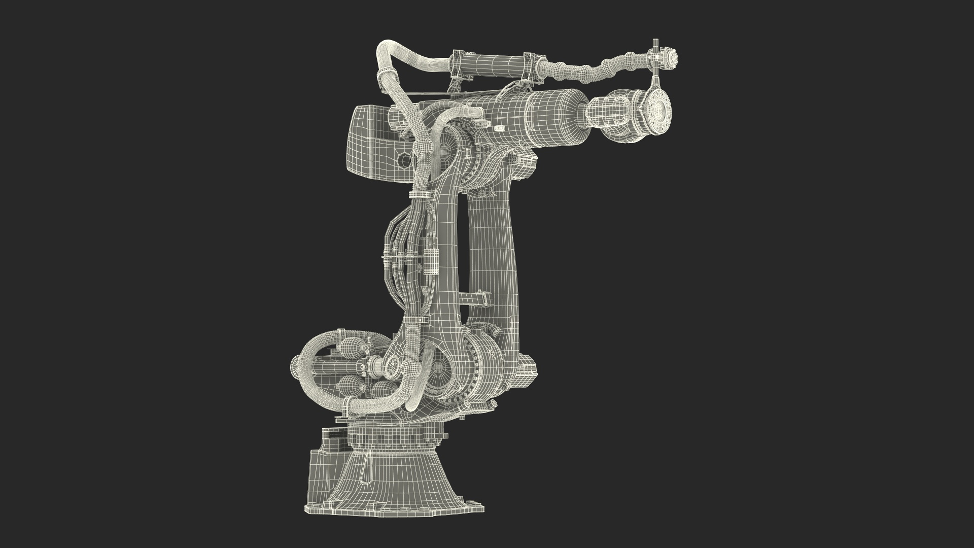 3D Ultra Robotic Arm Yellow Rigged For Maya - TurboSquid 2362554