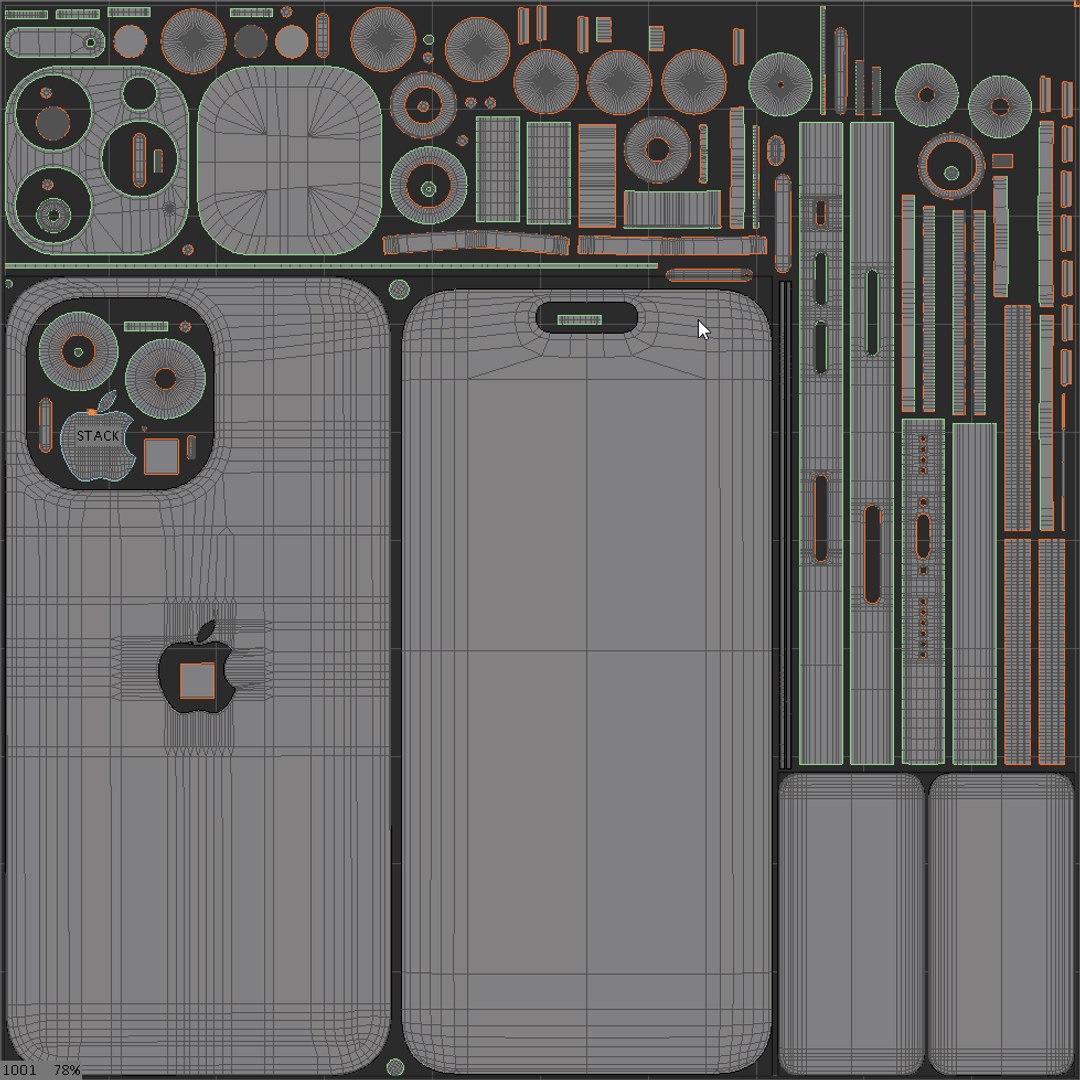 3D IPhone 15 Pro Max Unity PBR Asset - TurboSquid 2132173