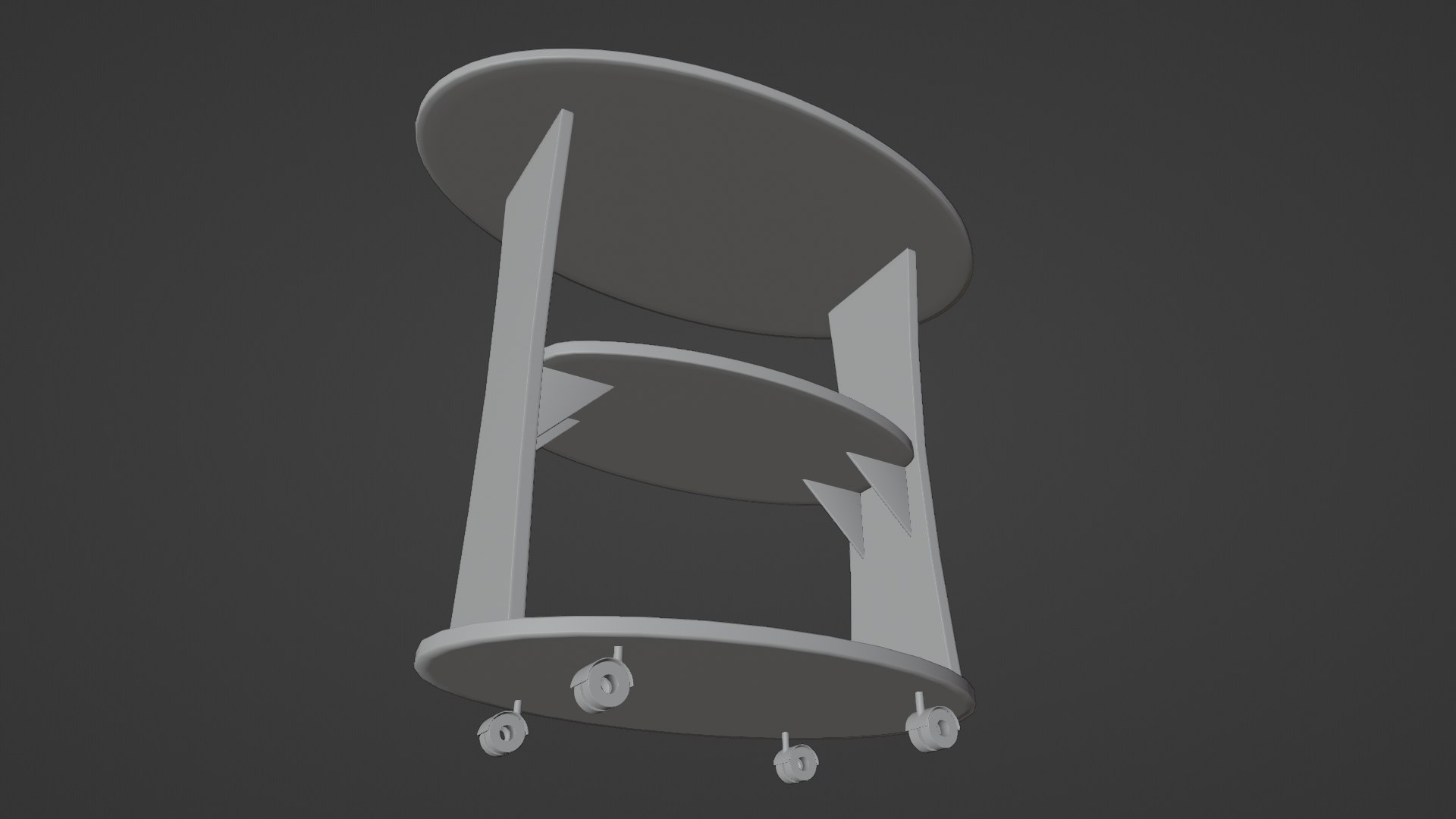 Newspaper Table 3D - TurboSquid 1954864