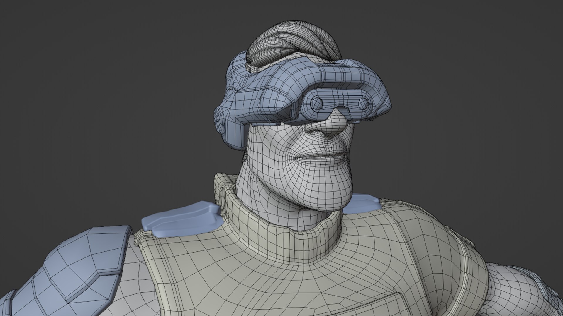 3D Model Cartoon Rigged Fighter Man-Gilberto Character 3D Model ...