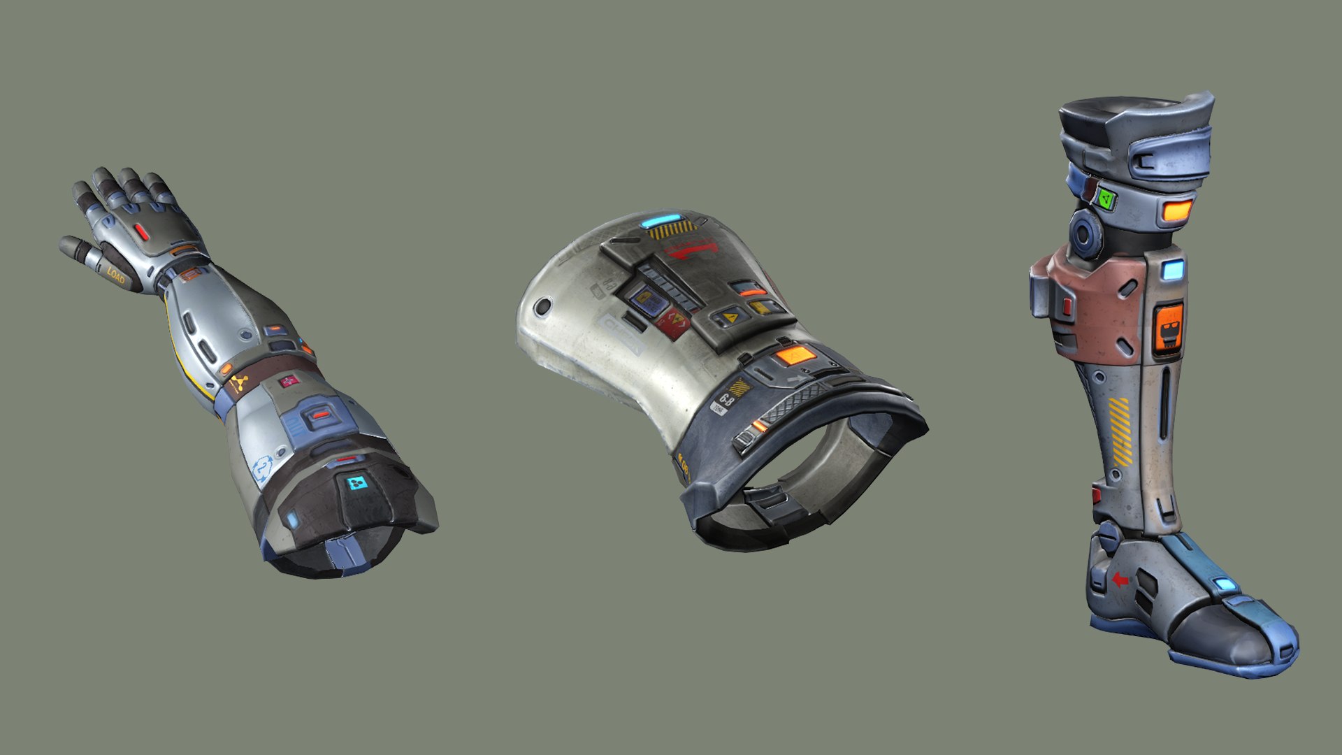 3D Model Cartoon Rigged Fighter Man-Gilberto Character 3D Model ...