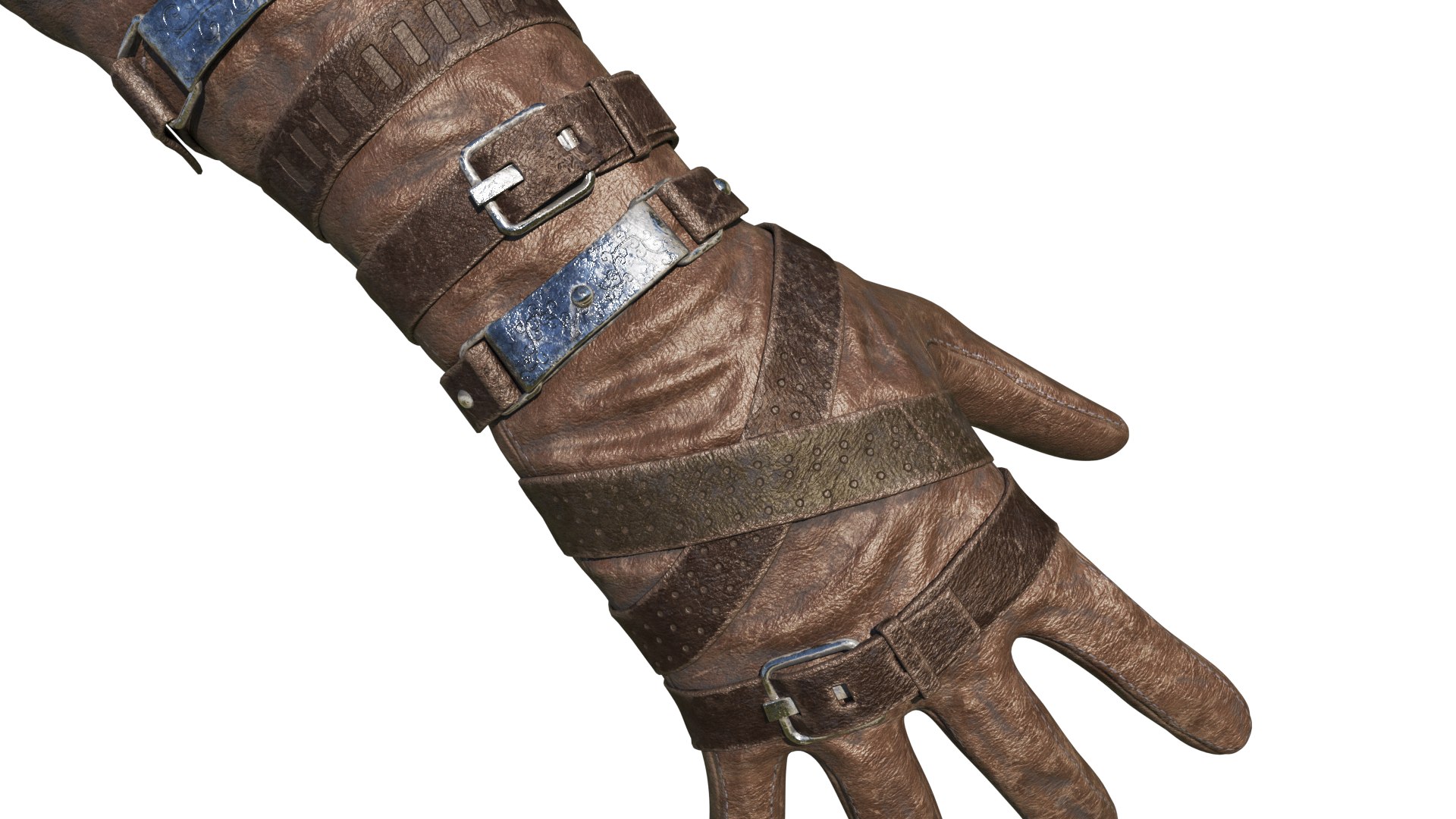 3D Medieval Gloves - TurboSquid 2322597