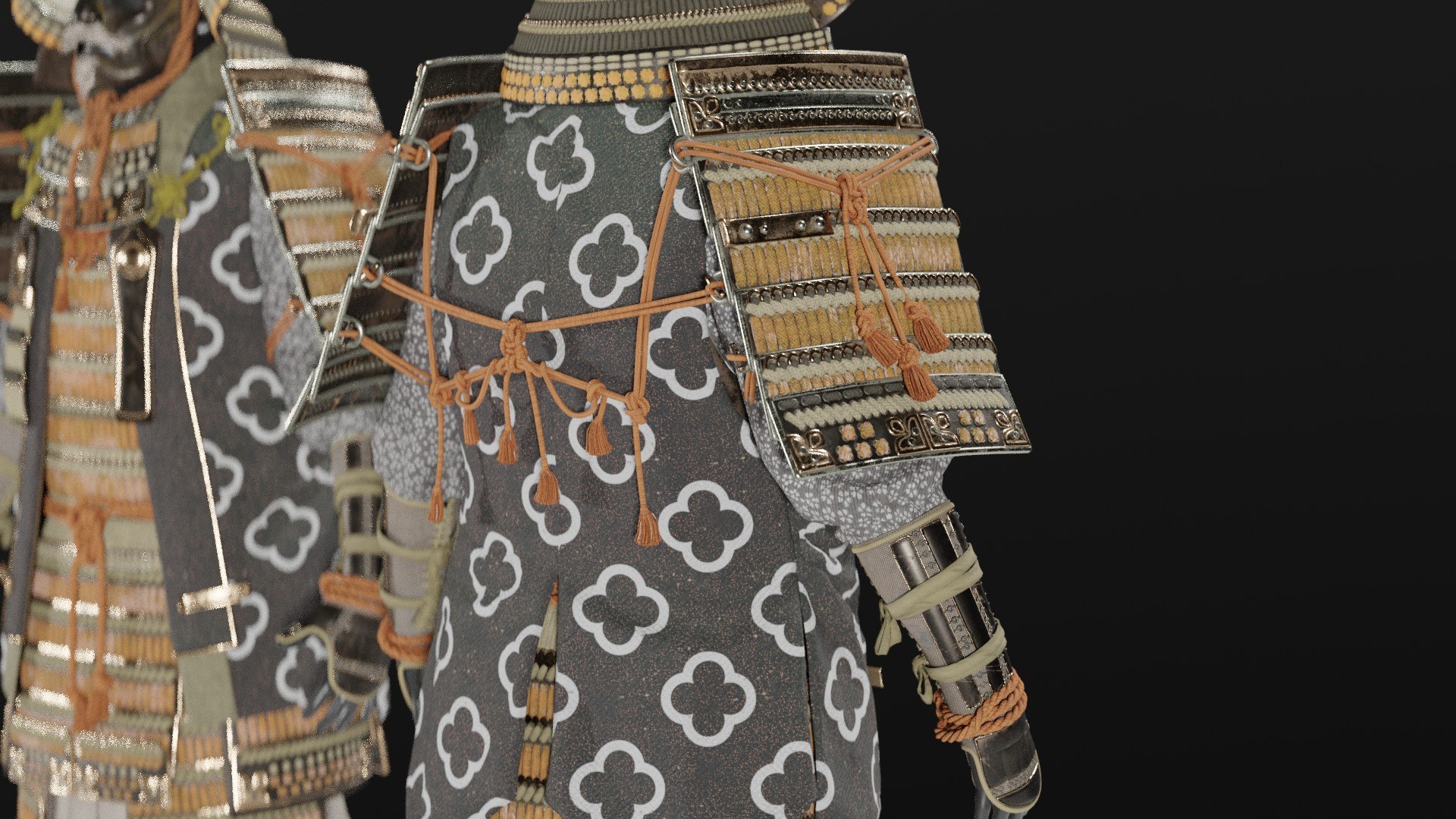 MEDIEVAL Japanese Samurai Rigged 3D Model - TurboSquid 1980270