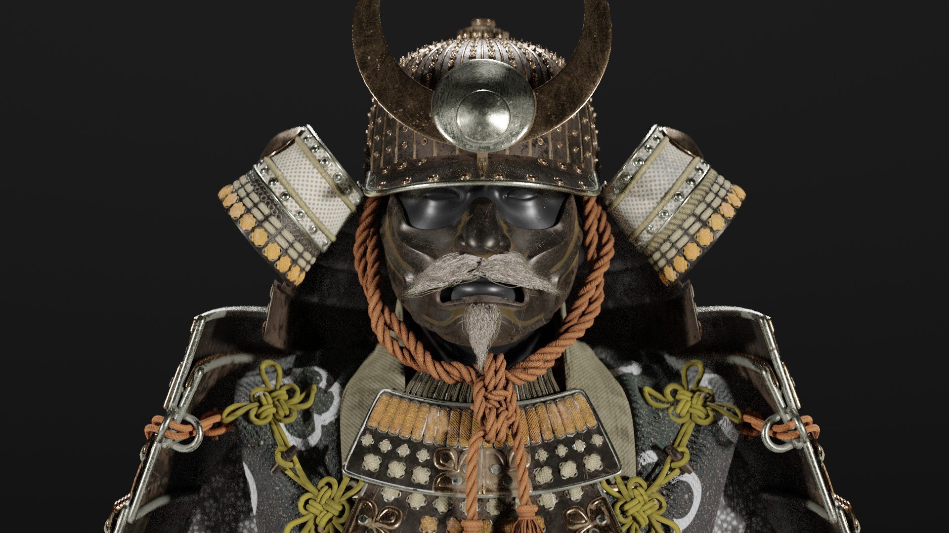 MEDIEVAL Japanese Samurai Rigged 3D Model - TurboSquid 1980270