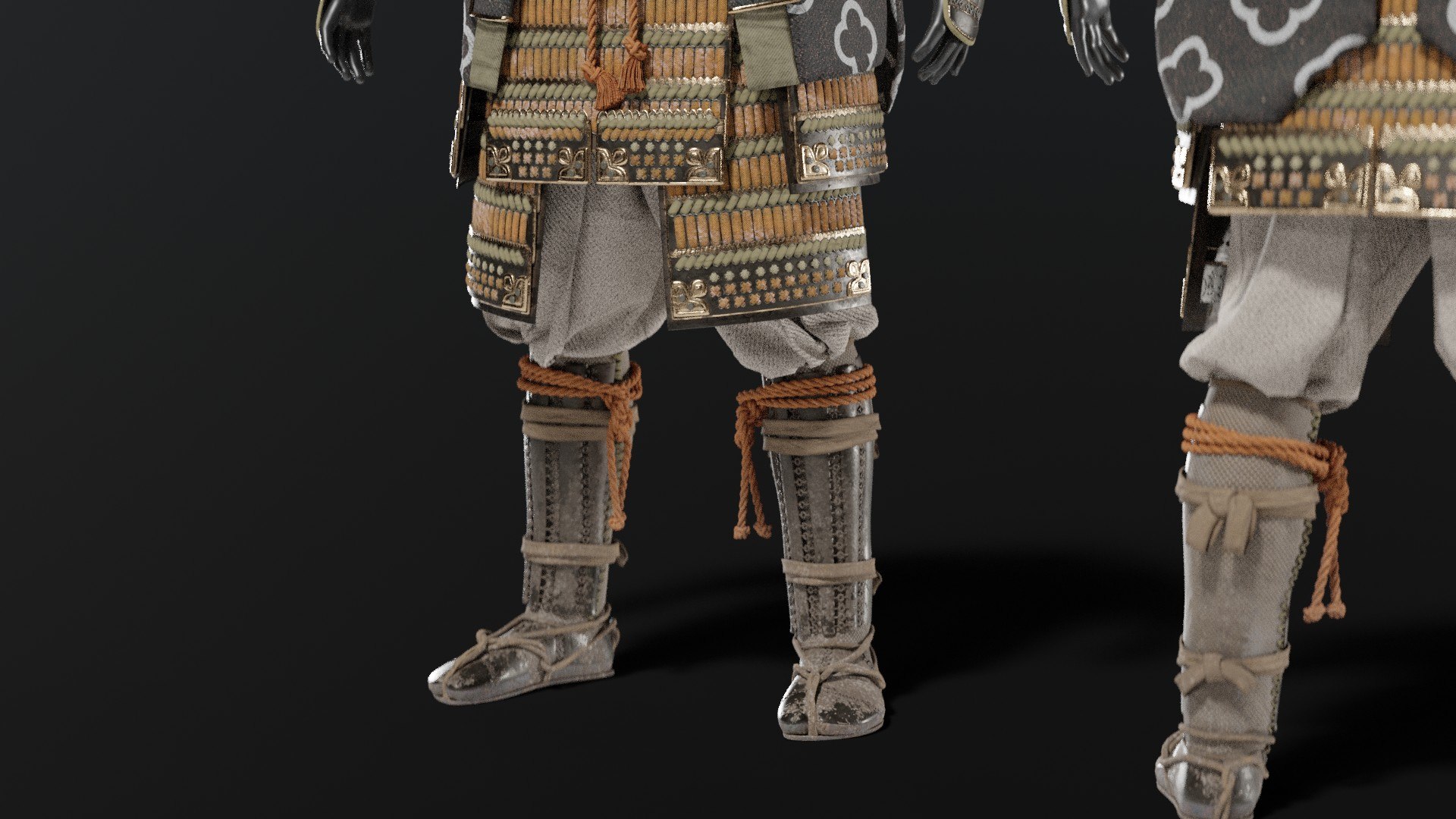 MEDIEVAL Japanese Samurai Rigged 3D Model - TurboSquid 1980270